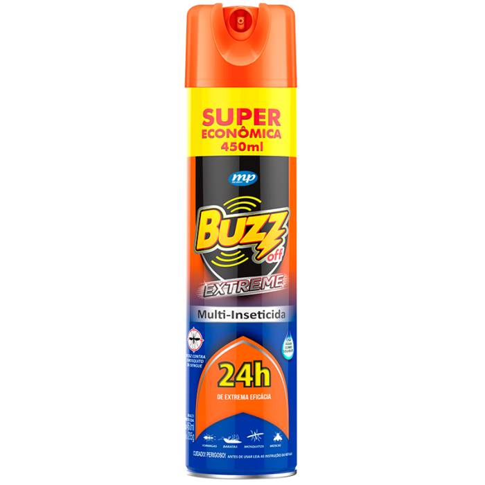 MULTI INSETICIDA SPRAY BUZZ OFF 400ML - DTD Embalagens